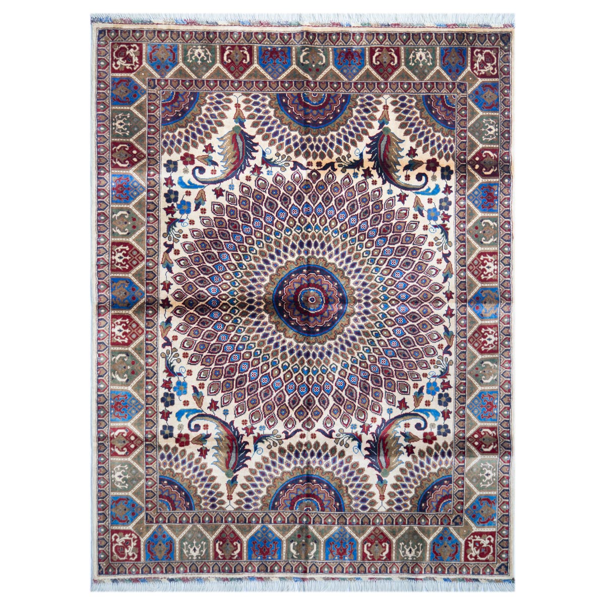Luxury Handmade Rug | 4' 9" X 6' 5" | Aseel