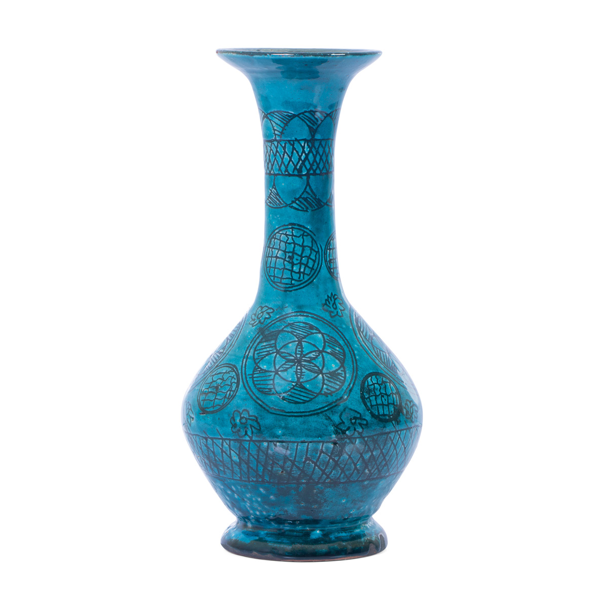 Antique Handmade Pottery Vase | Aseel