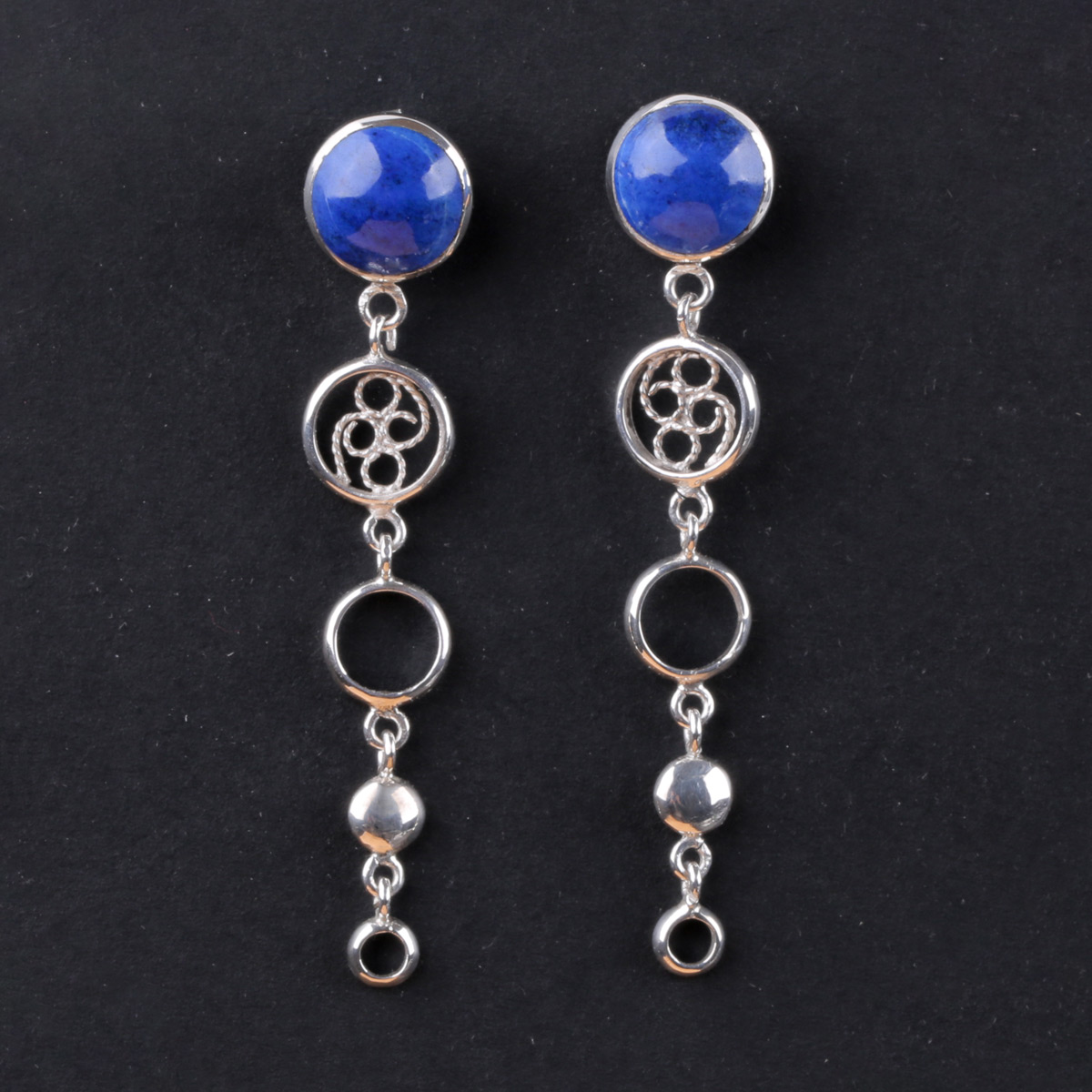 Best Lapis Handmade Women Earrings | Aseel