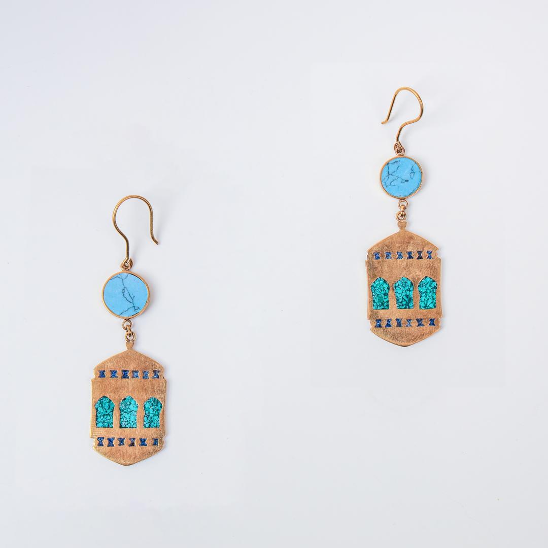 Madina Earrings, Handmade | Aseel